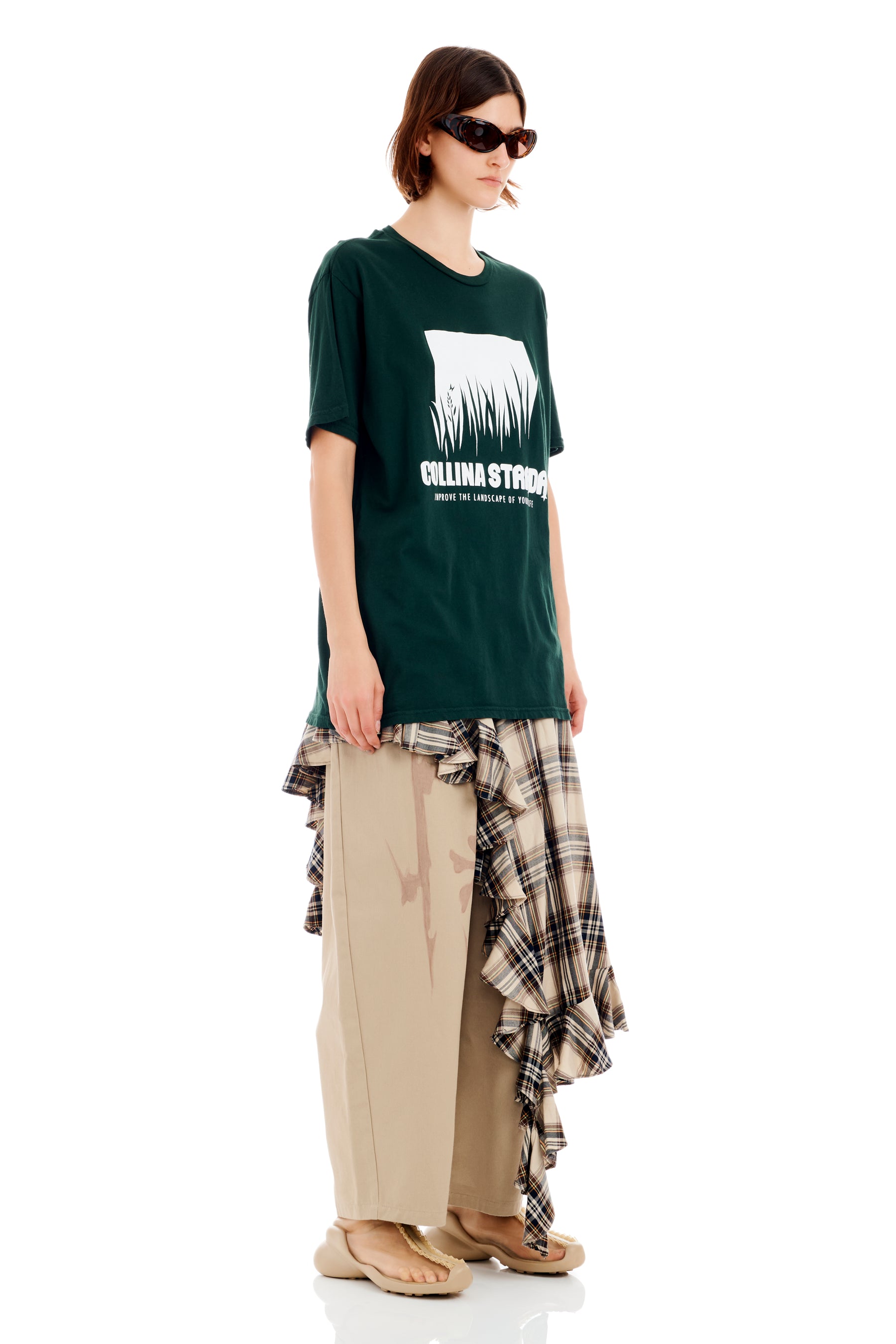 FLOWER DRIP GRAPHIC TEE | COLLINA STRADA