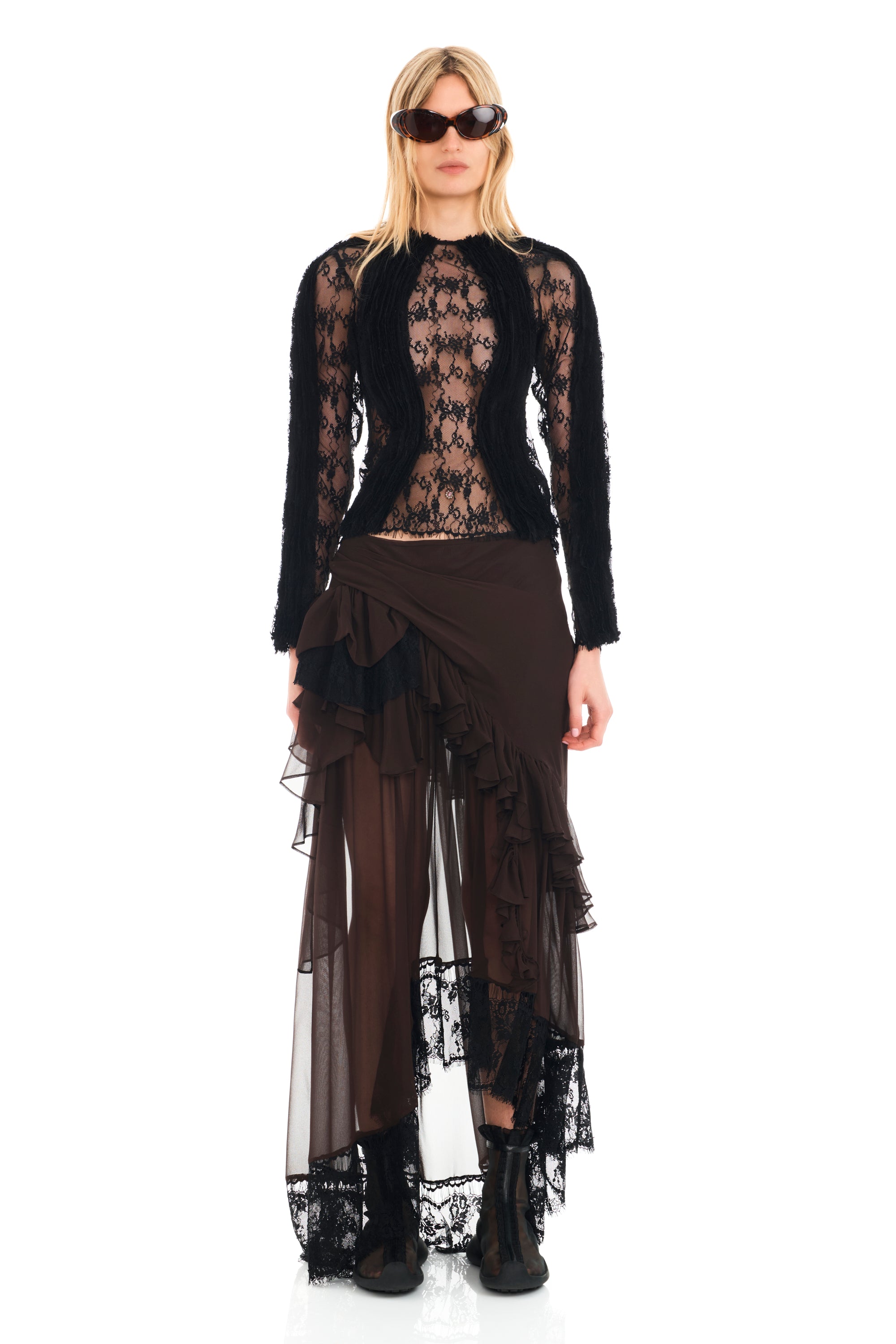 EARTH ANGELICA SKIRT | COLLINA STRADA