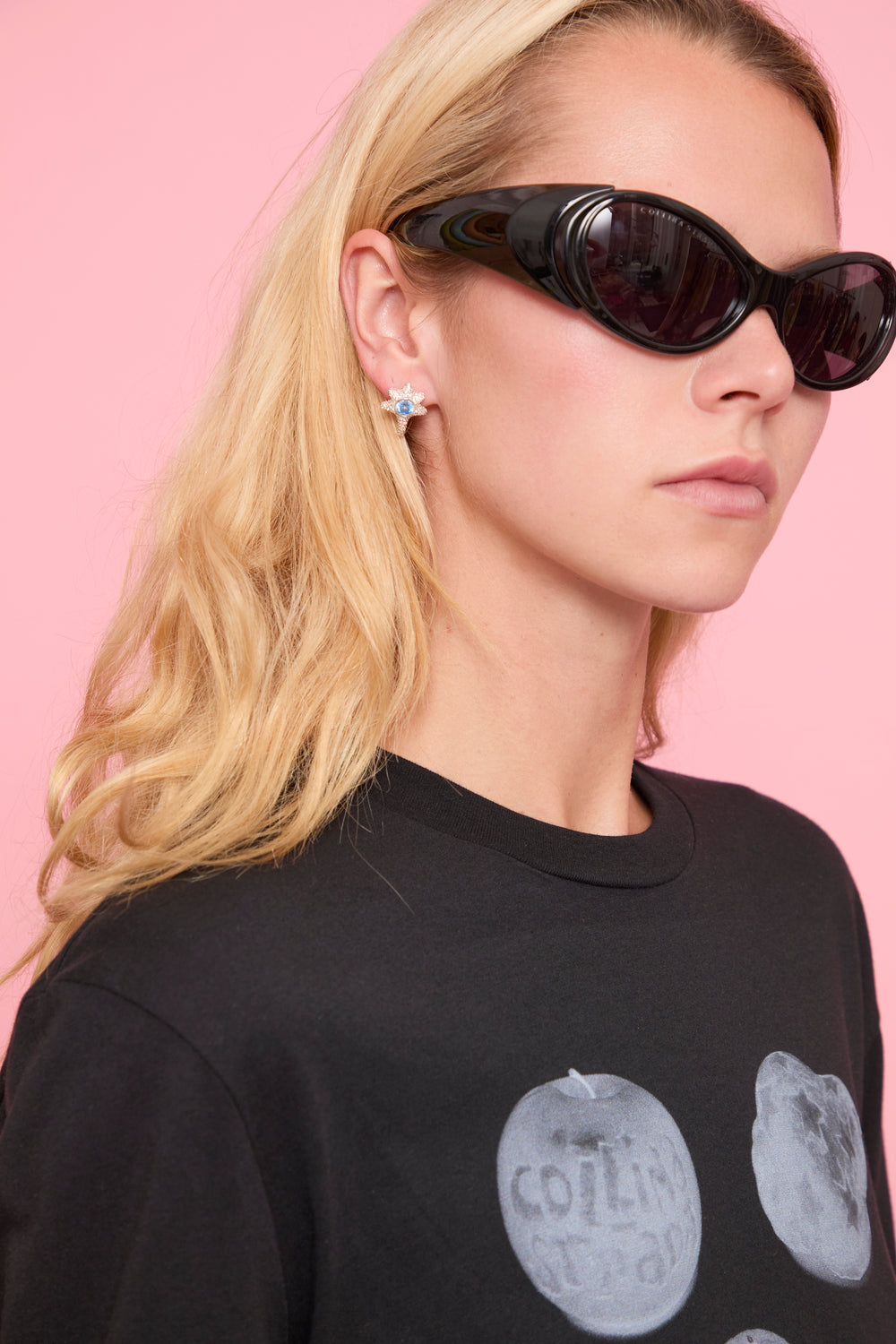 SKY & SAND CORAL STUDS | COLLINA STRADA