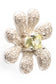 CANARY CRYSTAL PAVE SQUASHED BLOSSOM EARRING | COLLINA STRADA