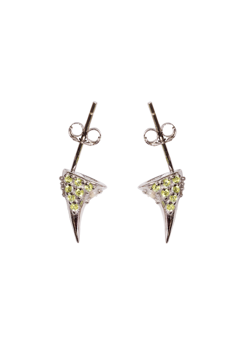 OLIVINE RHINESTONE HORN STUDS | COLLINA STRADA