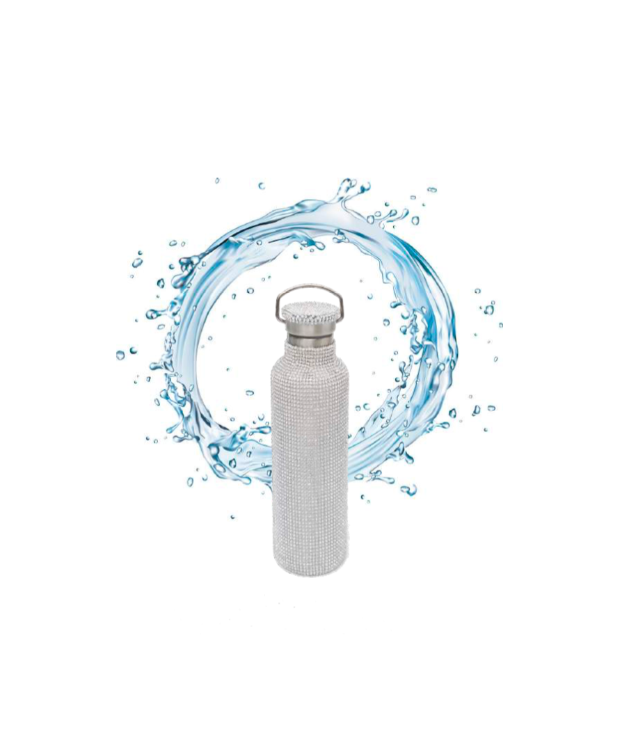 RHINESTONE WATER BOTTLE | Collina Strada – Collina Strada